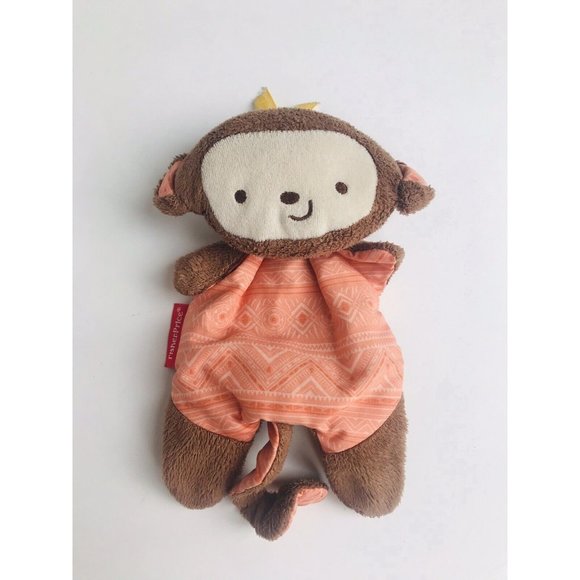Fisher-Price | Toys | Fisher Price Brown Monkey Plush Rattle Baby Toy ...
